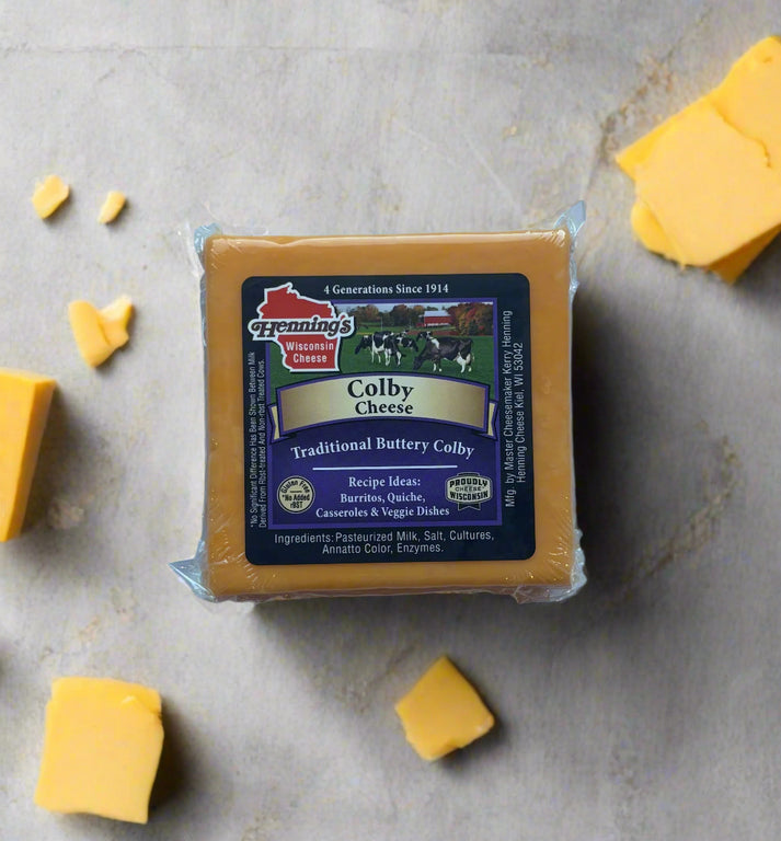 Cheese – Colby 2 lb | Wisconsin River Meats – Wisconsin River Meats